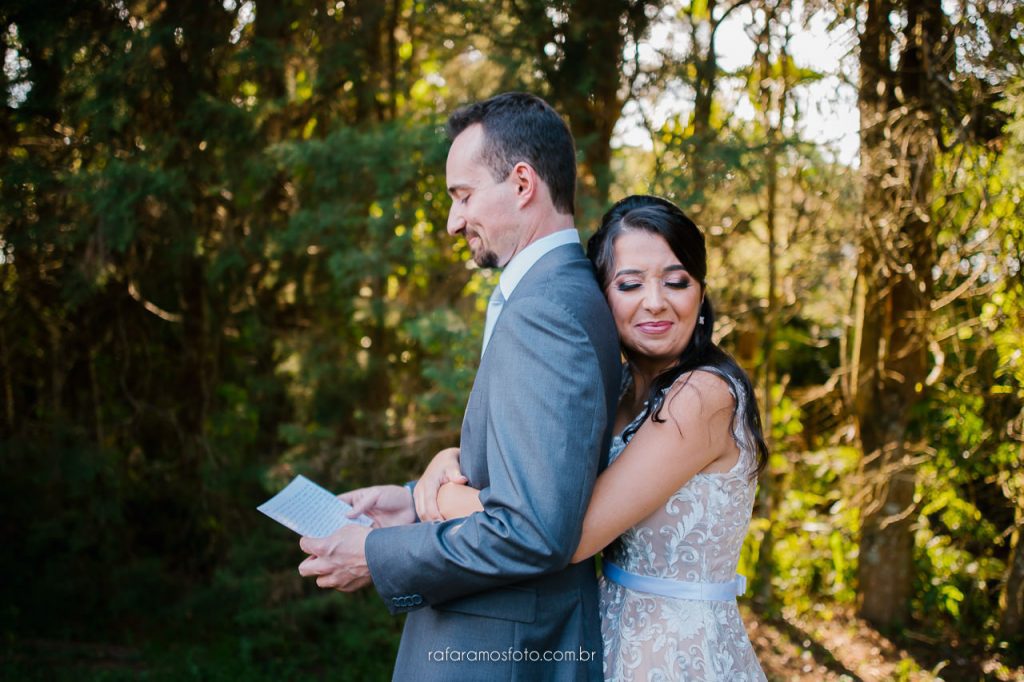 Ideias para o First look - Fotografia de casamento